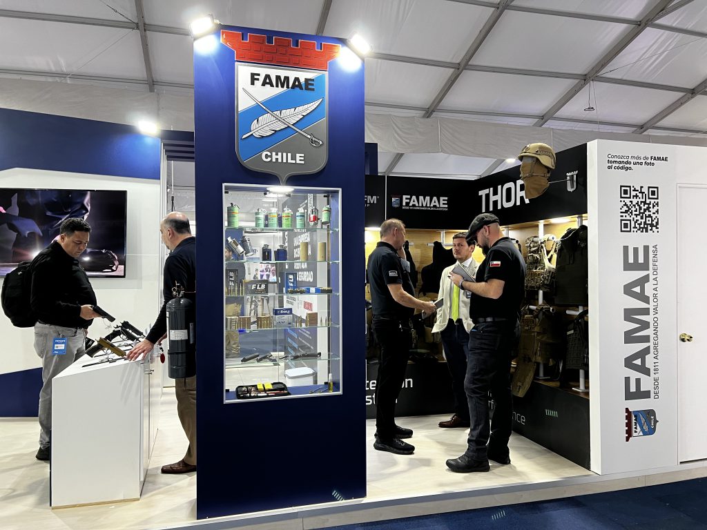 FAMAE en SeguridadExpo 2023: Innovación en Protección Balística y Sistemas de Seguridad – FAMAE